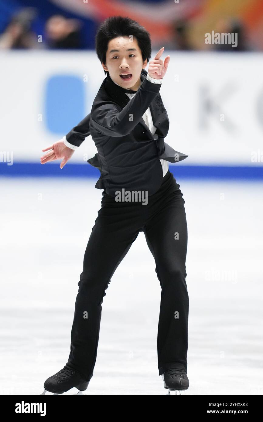 Tokyo, Japan. 9th Nov, 2024. Tomoki Hiwatashi (USA) Figure Skating : ISU Grand Prix of Figure ...