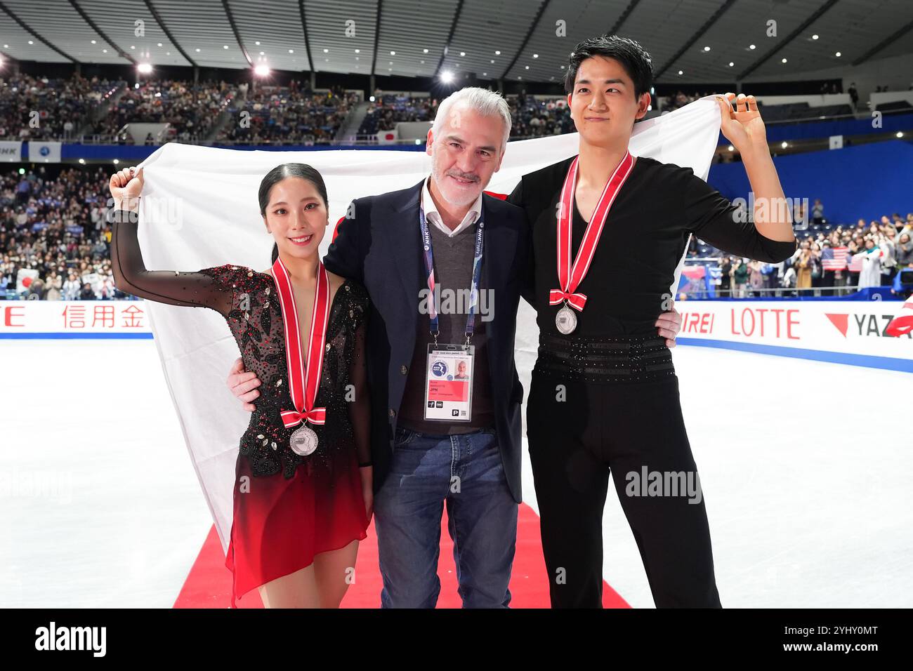 Tokyo, Japan. 9th Nov, 2024. Riku Miura & Ryuichi Kihara (JPN) Figure Skating : ISU Grand Prix ...
