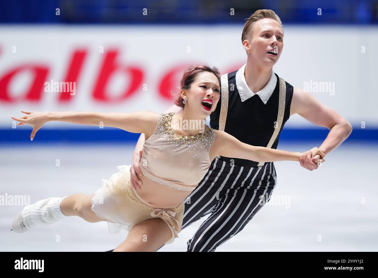 Tokyo, Japan. 9th Nov, 2024. Yuka Orihara & Juho Pirinen (FIN) Figure ...