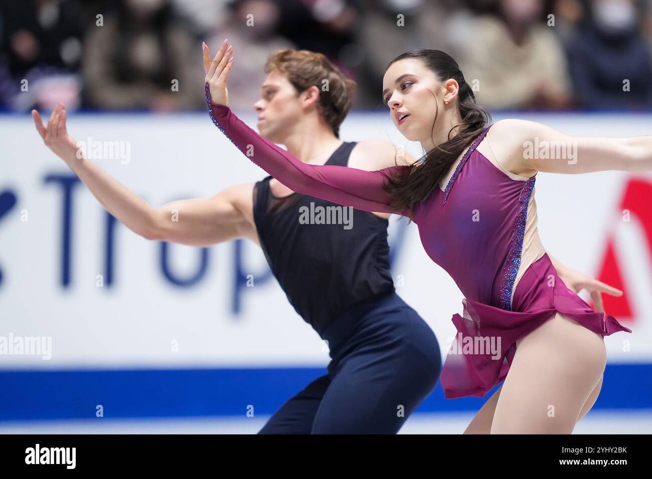 Tokyo, Japan. 9th Nov, 2024. Caroline Green & Michael Parsons (USA ...