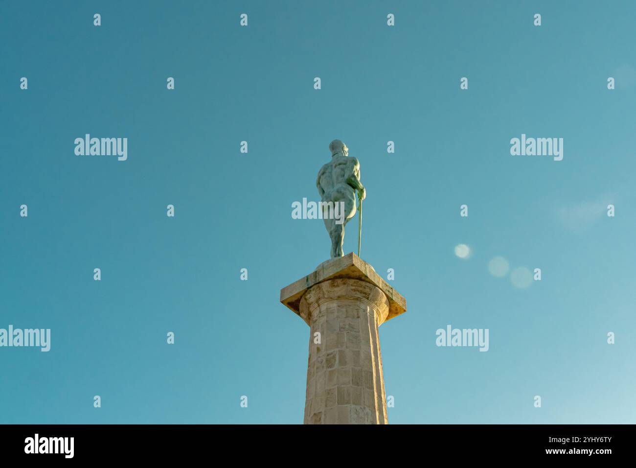 Statue stone column. High quality photo Stock Photo - Alamy