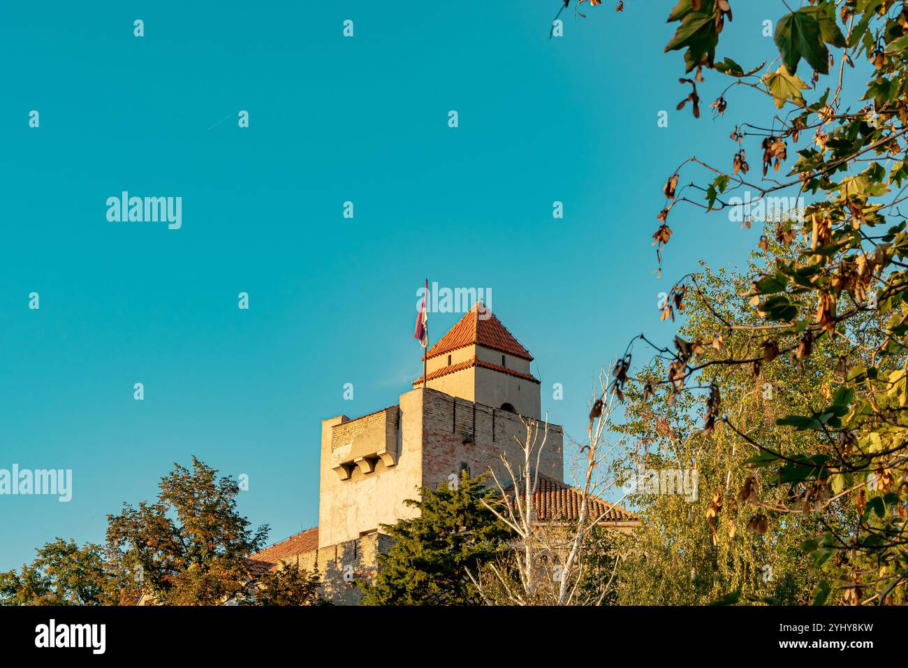 Belgrade’s Old Town, with cobblestone streets, historic buildings, and ...