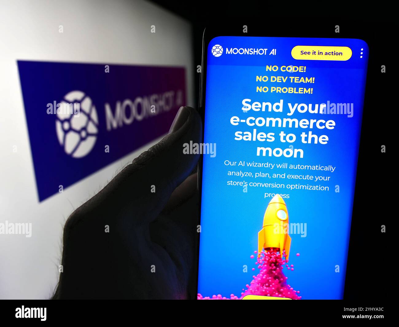 Moonshot ai logo hi-res stock photography and images - Alamy