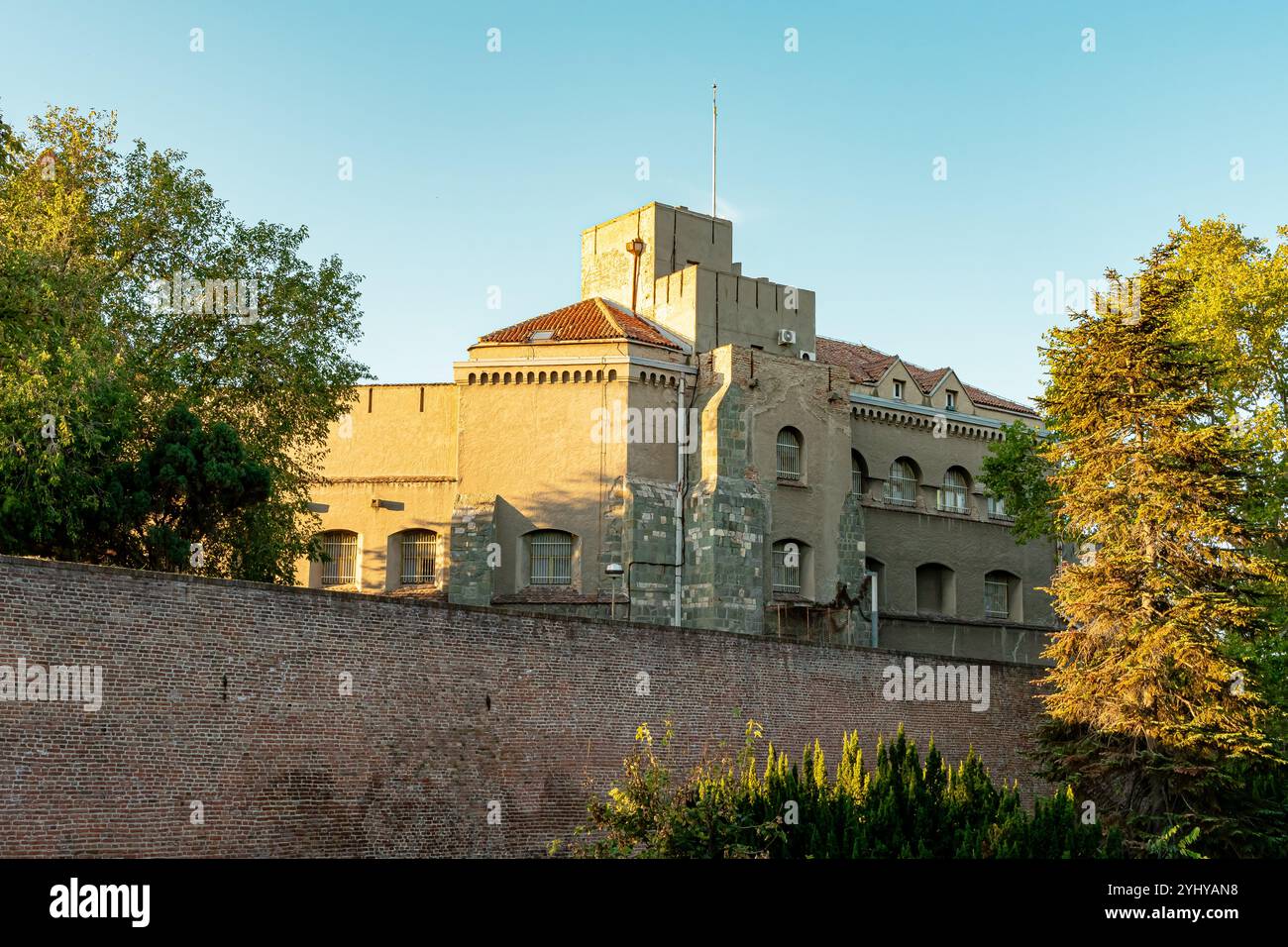 Belgrade’s Old Town, with cobblestone streets, historic buildings, and ...