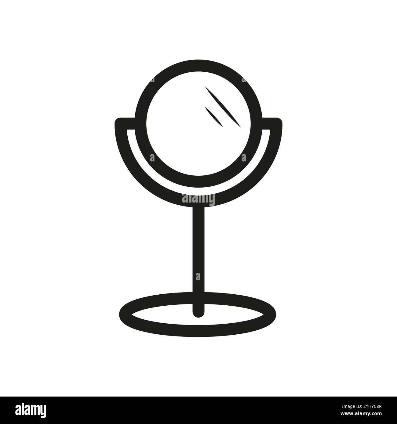 Makeup stand Stock Vector Images - Alamy