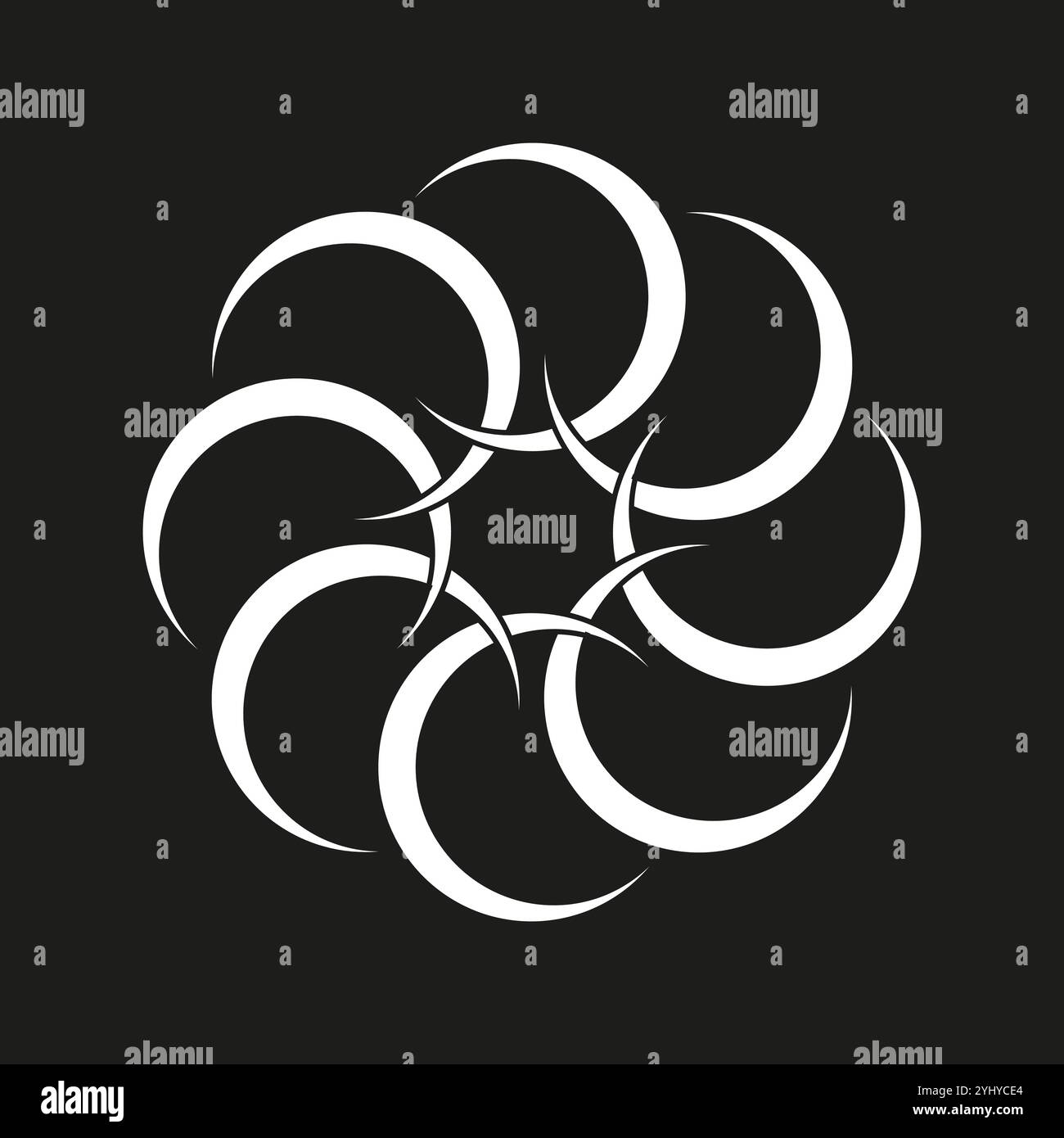 Overlapping curves hi-res stock photography and images - Alamy