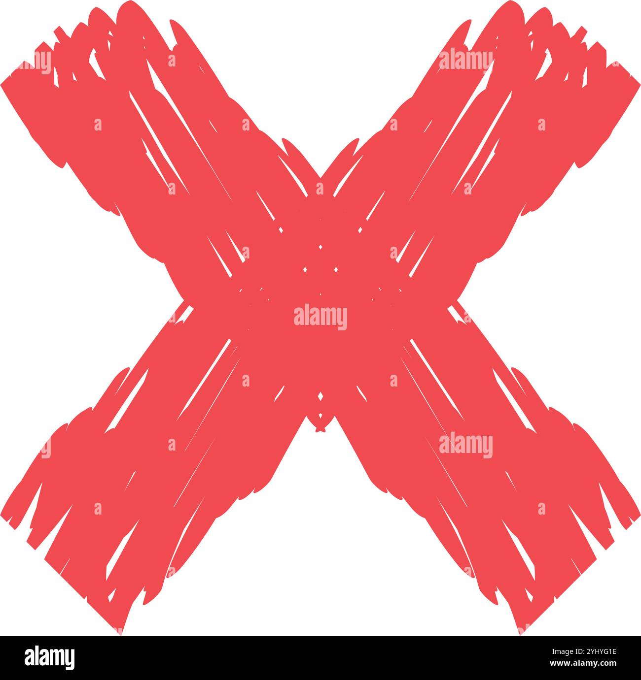Painted letter 'x Stock Vector Images - Alamy