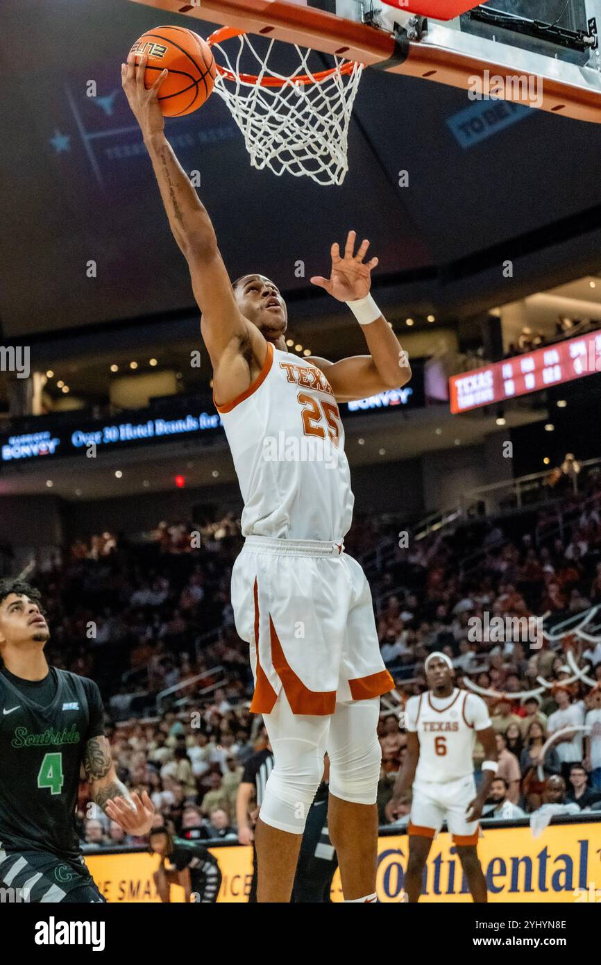 Austin, Texas, USA. 12th Nov, 2024. Jayson Kent #25 of the Texas ...