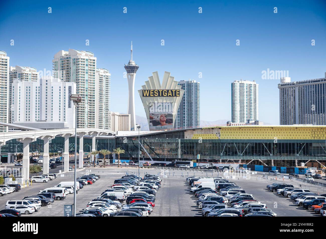 LAS VEGAS, AUGUST 21, 2024: The Westgate Las Vegas sign stands ...