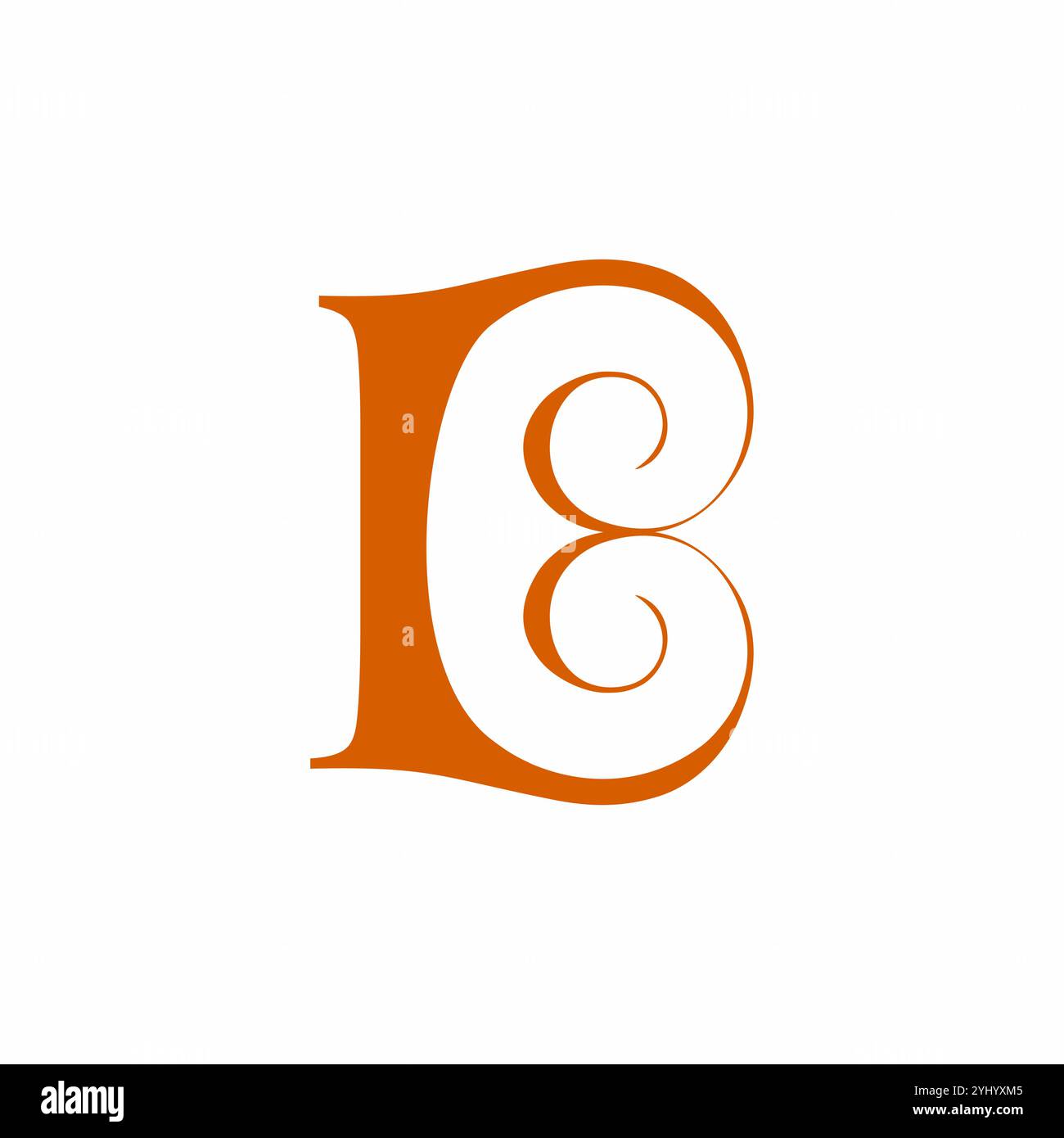 Initial Letter B Logo Design. B Logo Design. Letter B symbol. Letter B ...