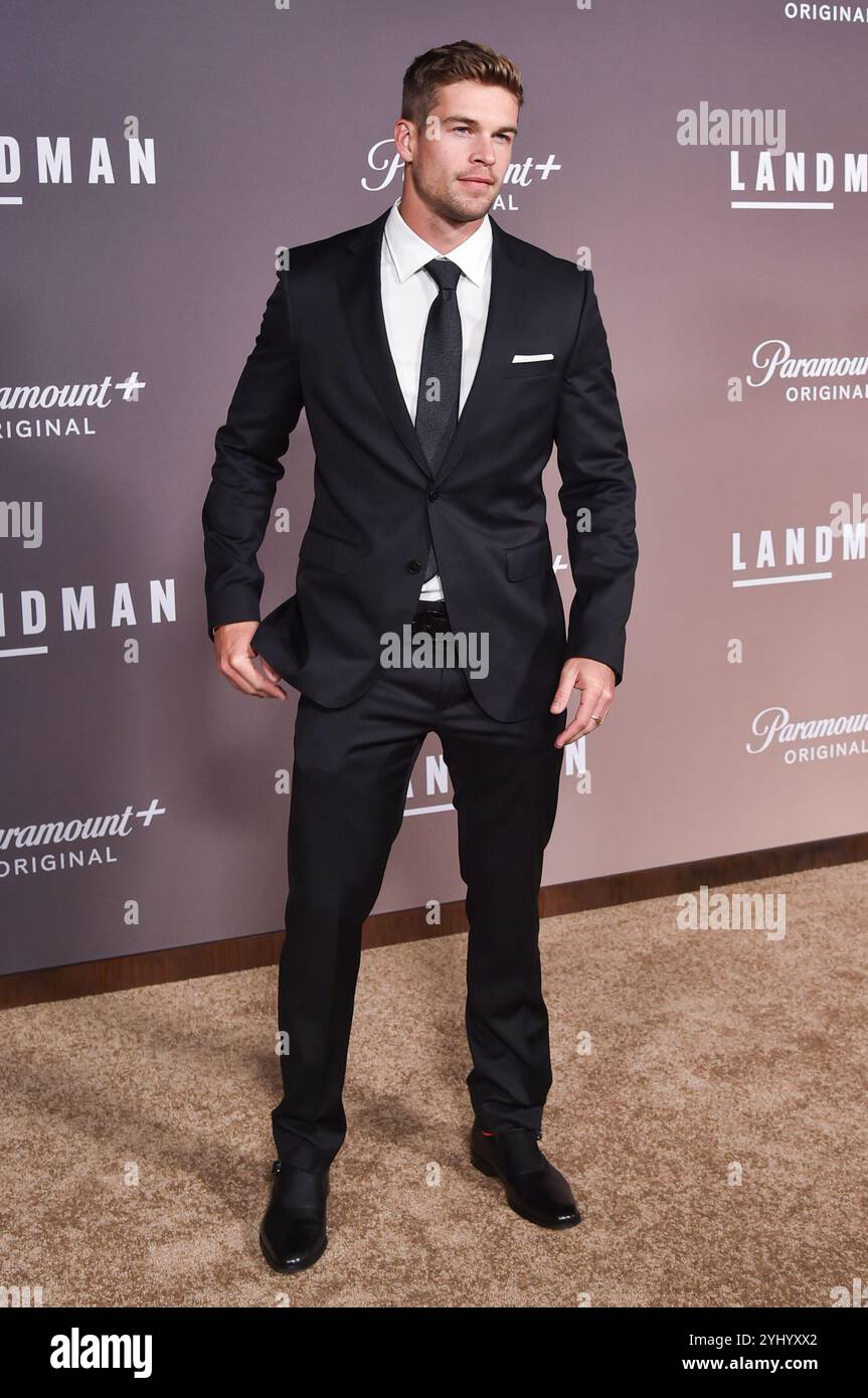 Mitchell Slaggert arrives at the premiere of "Landman" on Tuesday, Nov ...