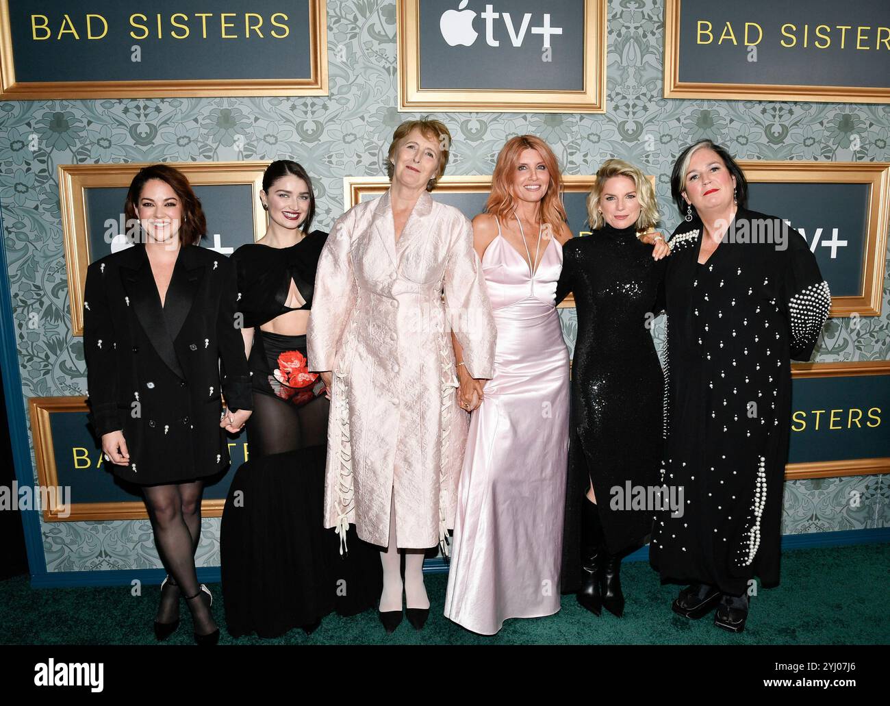 Sarah Greene, left, Eve Hewson, Fiona Shaw, Sharon Horgan, Eva ...