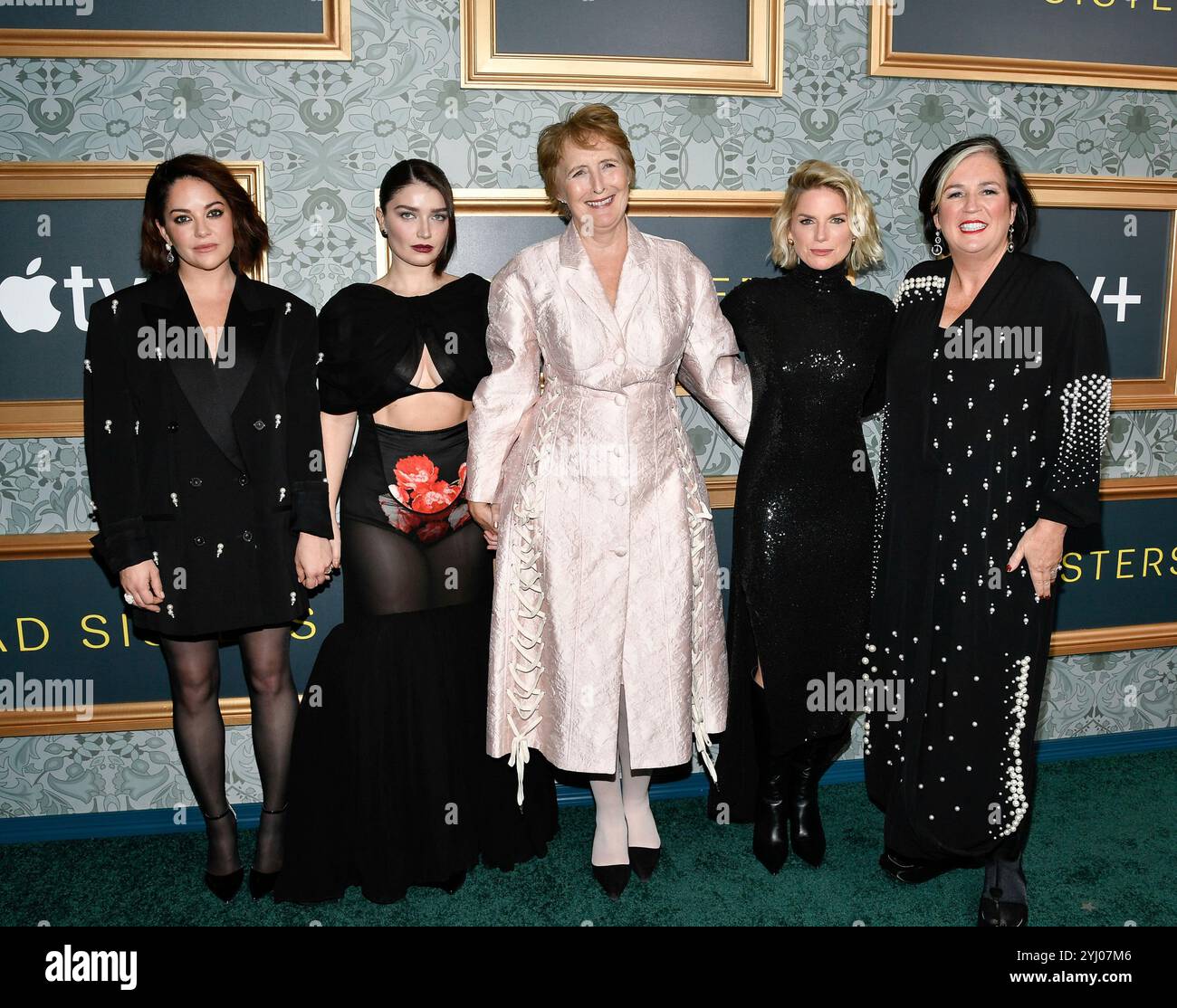 Sarah Greene, left, Eve Hewson, Fiona Shaw, Eva Birthistle and Dearbhla ...