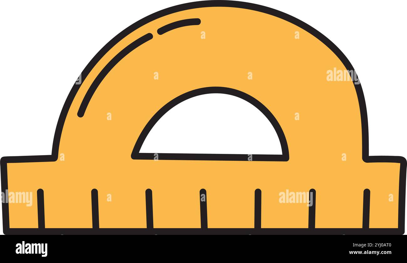 protractor education doodle Stock Vector Image & Art - Alamy