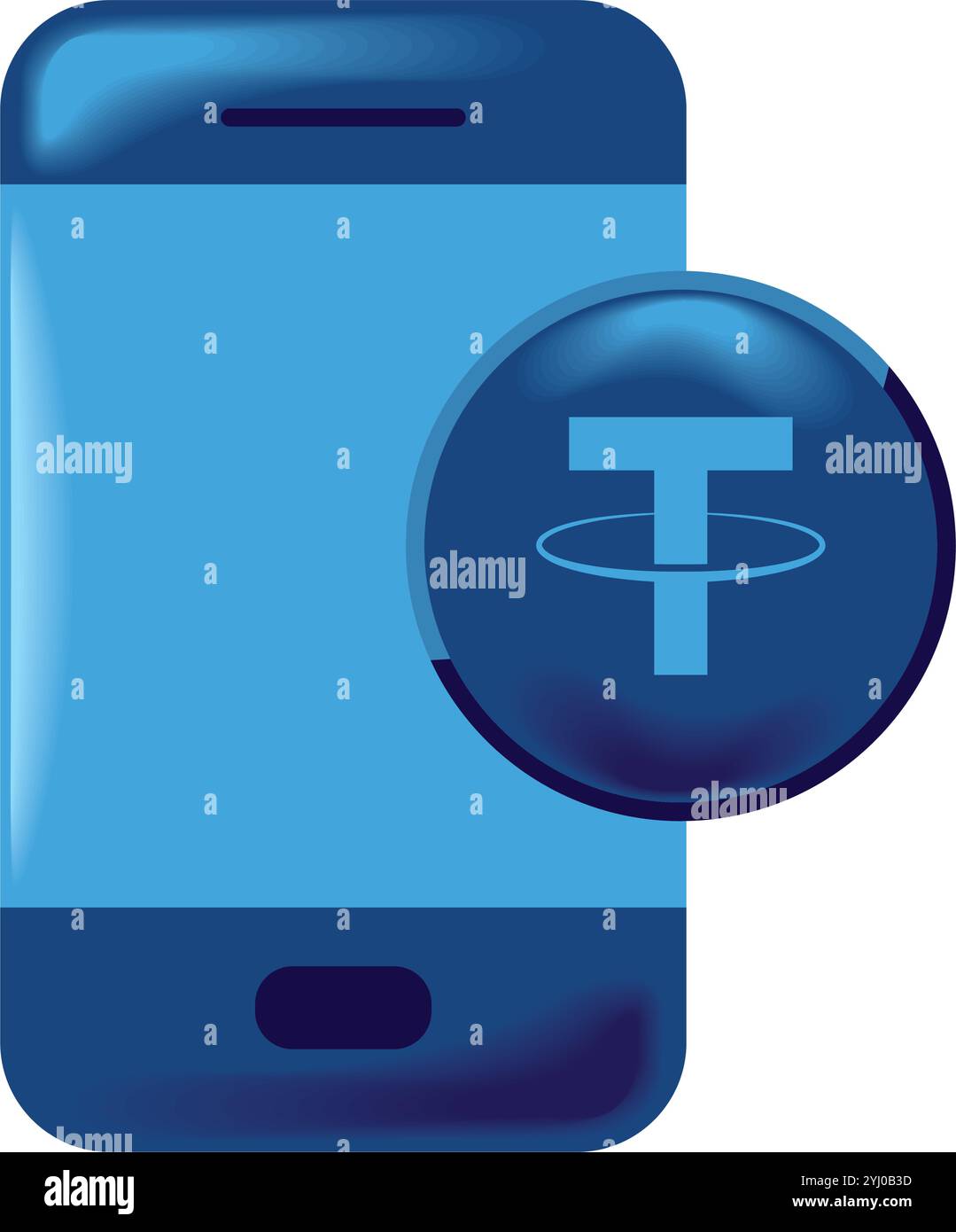 Tether currency Stock Vector Images - Alamy