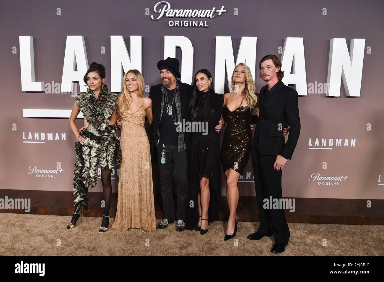 Paulina Chavez, from left, Michelle Randolph, Billy Bob Thornton, Demi ...