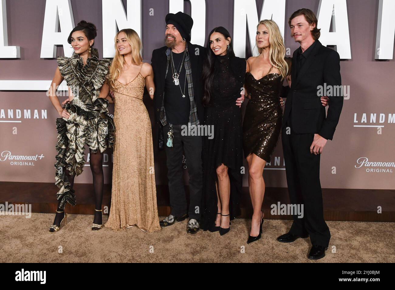 Paulina Chavez, from left, Michelle Randolph, Billy Bob Thornton, Demi ...
