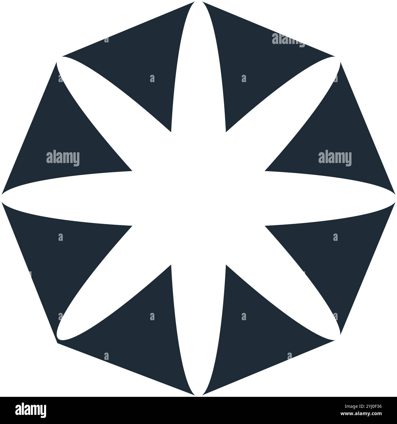 geometric shape octagon Stock Vector Image & Art - Alamy