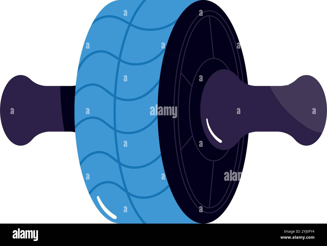 ab wheel exercises Stock Vector Image & Art - Alamy