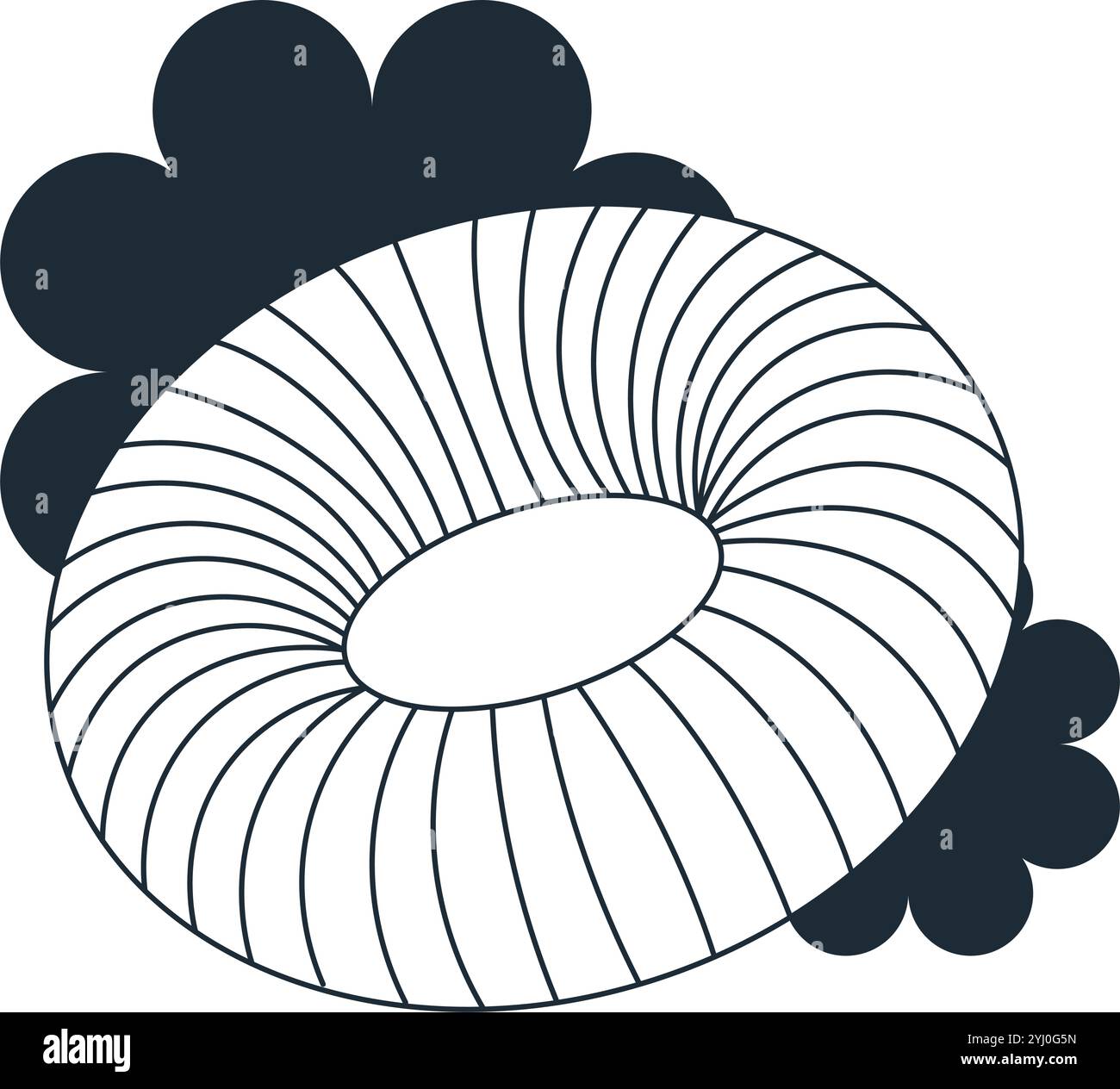 minimalist round geometric shape Stock Vector Image & Art - Alamy