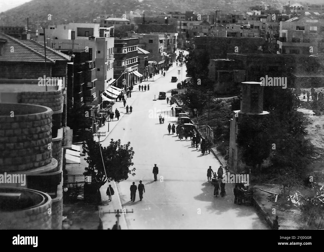 Haifa street scene hi-res stock photography and images - Alamy