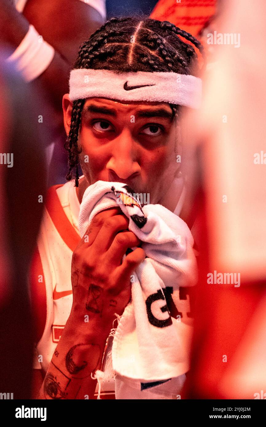 Austin, USA. 12th Nov, 2024. Nov 12, 2024. Devon Pryor #22 of the Texas ...