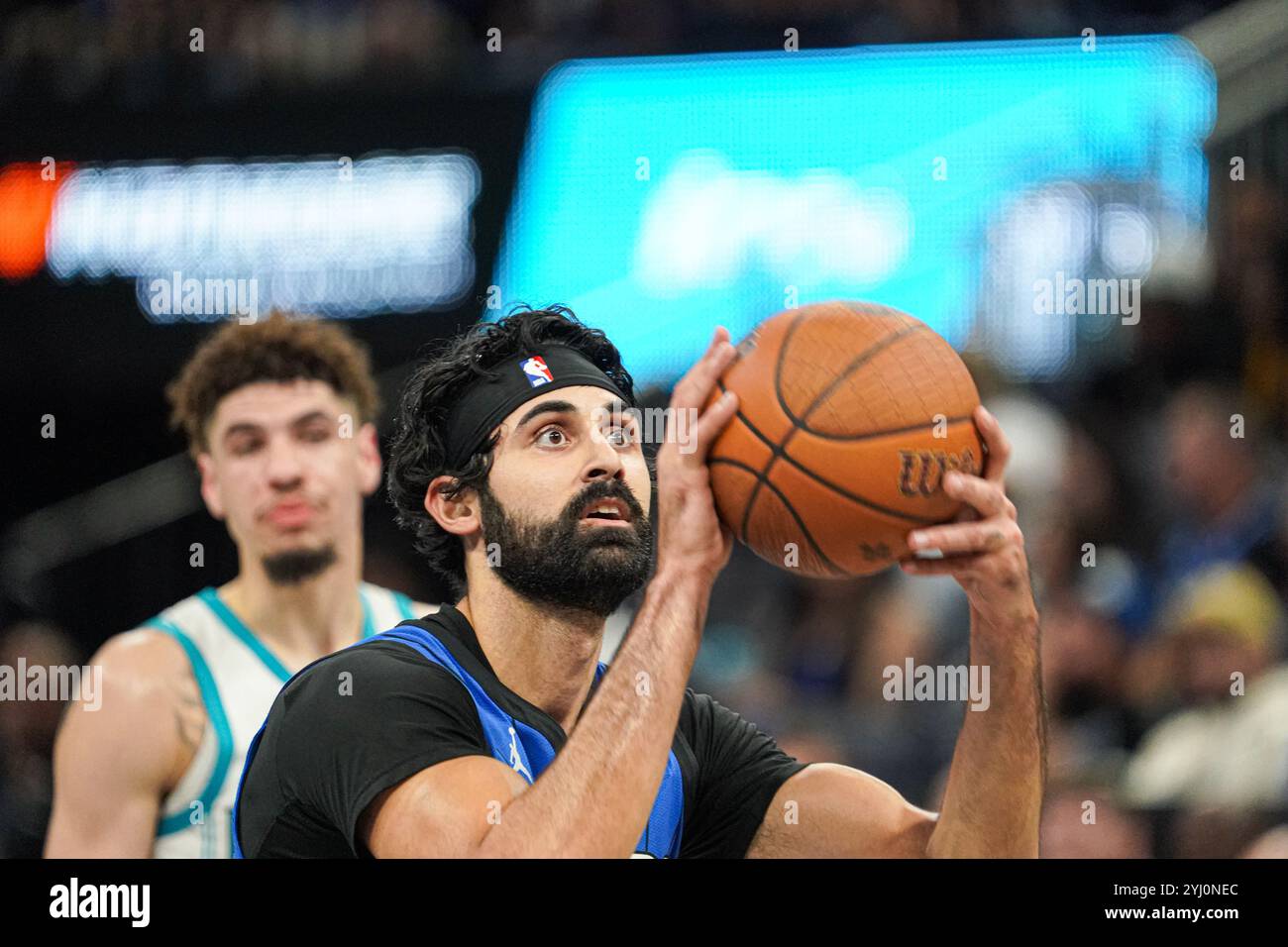 Orlando, Florida, USA, November 12, 2024, Orlando Magic center Goga ...