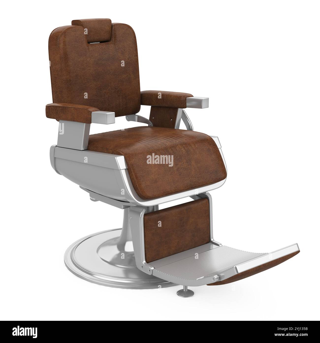 Barber Chair Isolated Stock Photo - Alamy