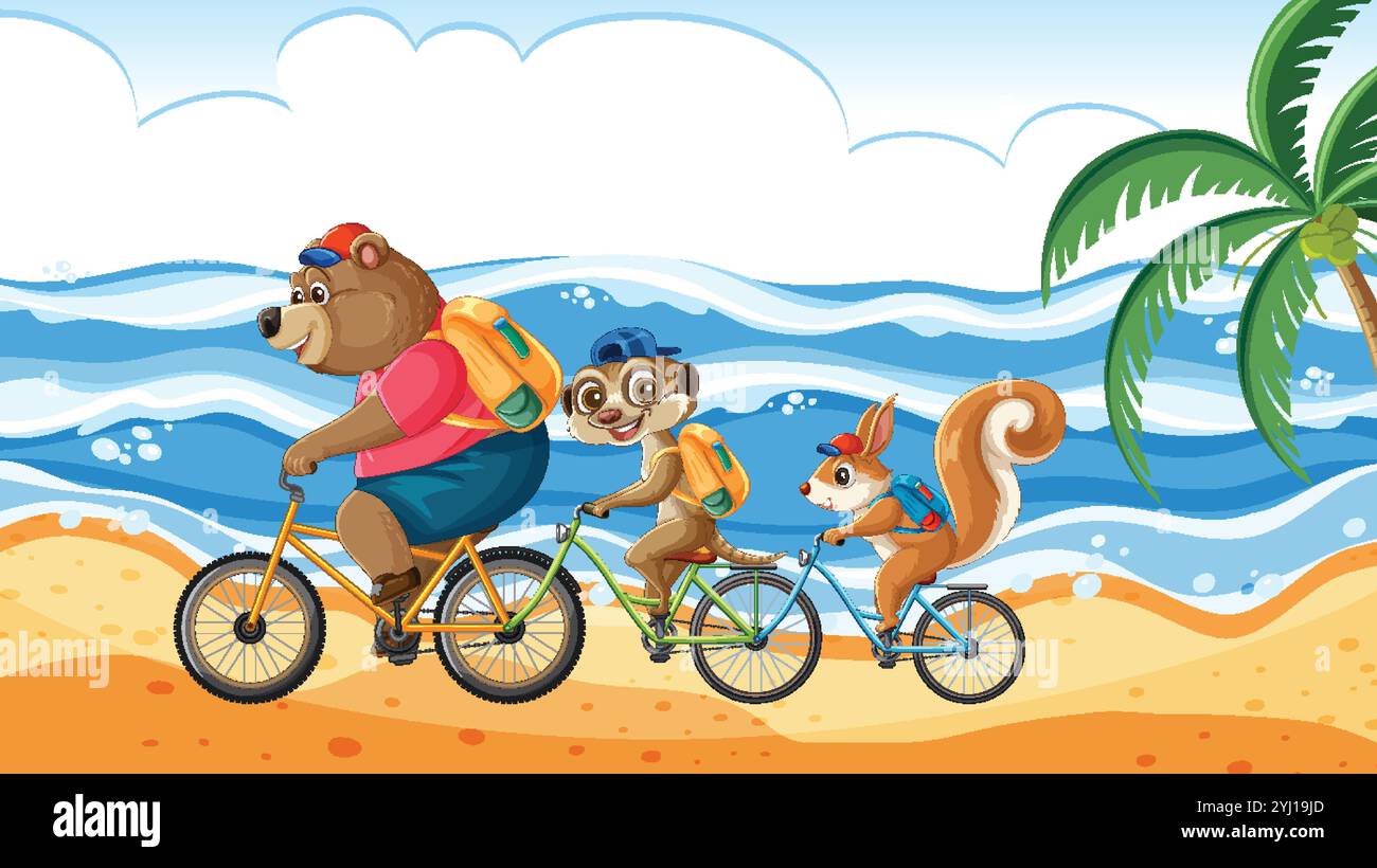 Cycling ocean Stock Vector Images - Alamy