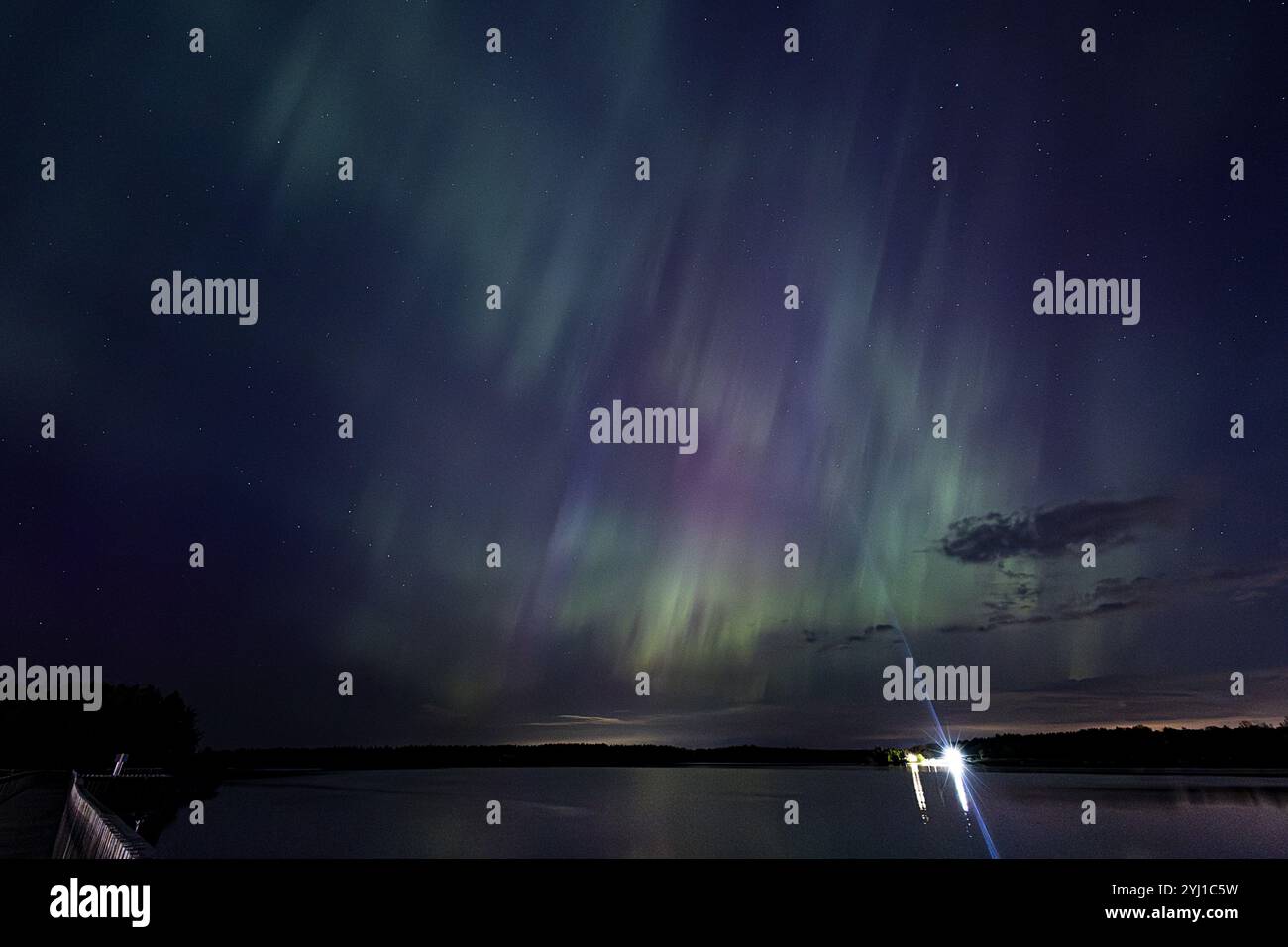 the northern lights Stock Photo - Alamy