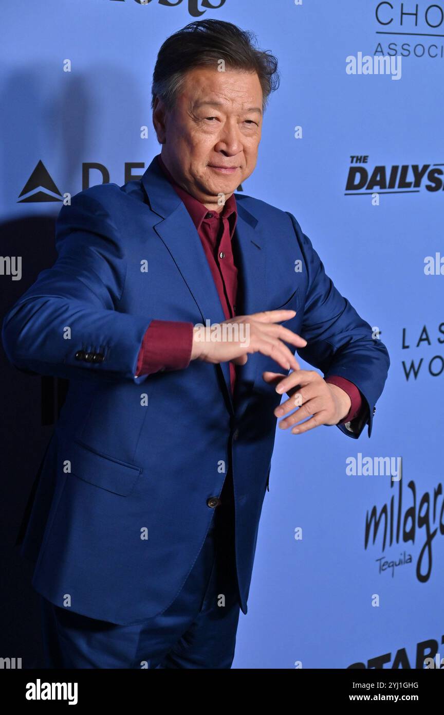 Hollywood CA USA - November 12, 2024: Tzi Ma attends The Critics Choice ...