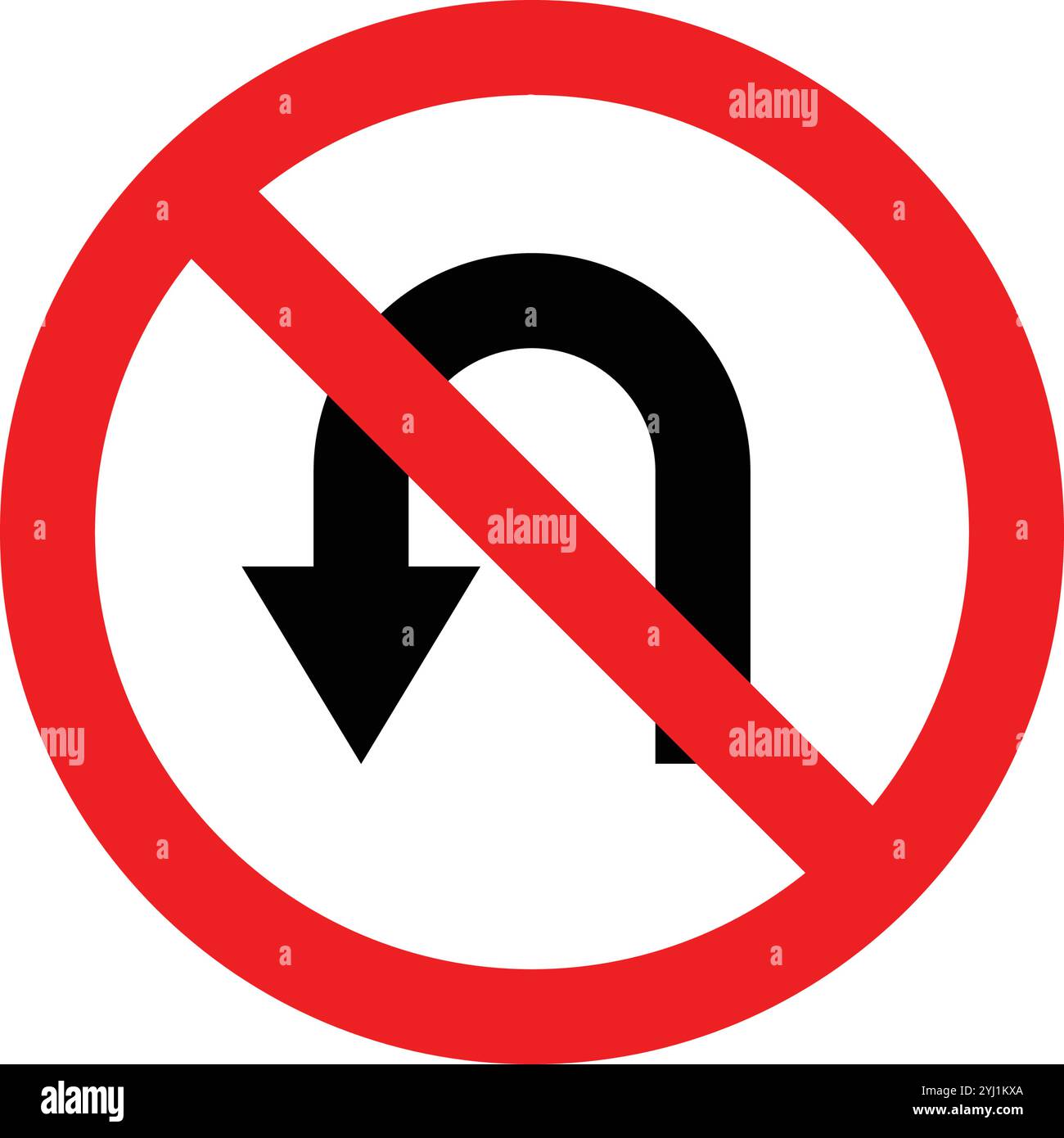 Turn prohibition hi-res stock photography and images - Alamy