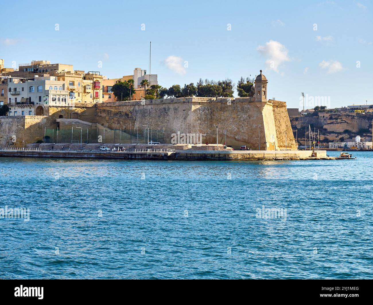 Fort st angelo historic fortress hi-res stock photography and images ...