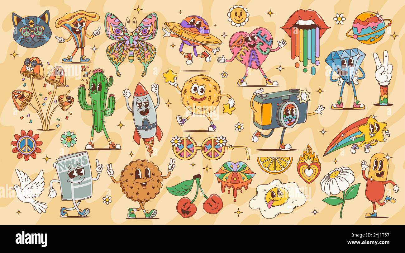 Funny cat cartoon character pill hi-res stock photography and images ...