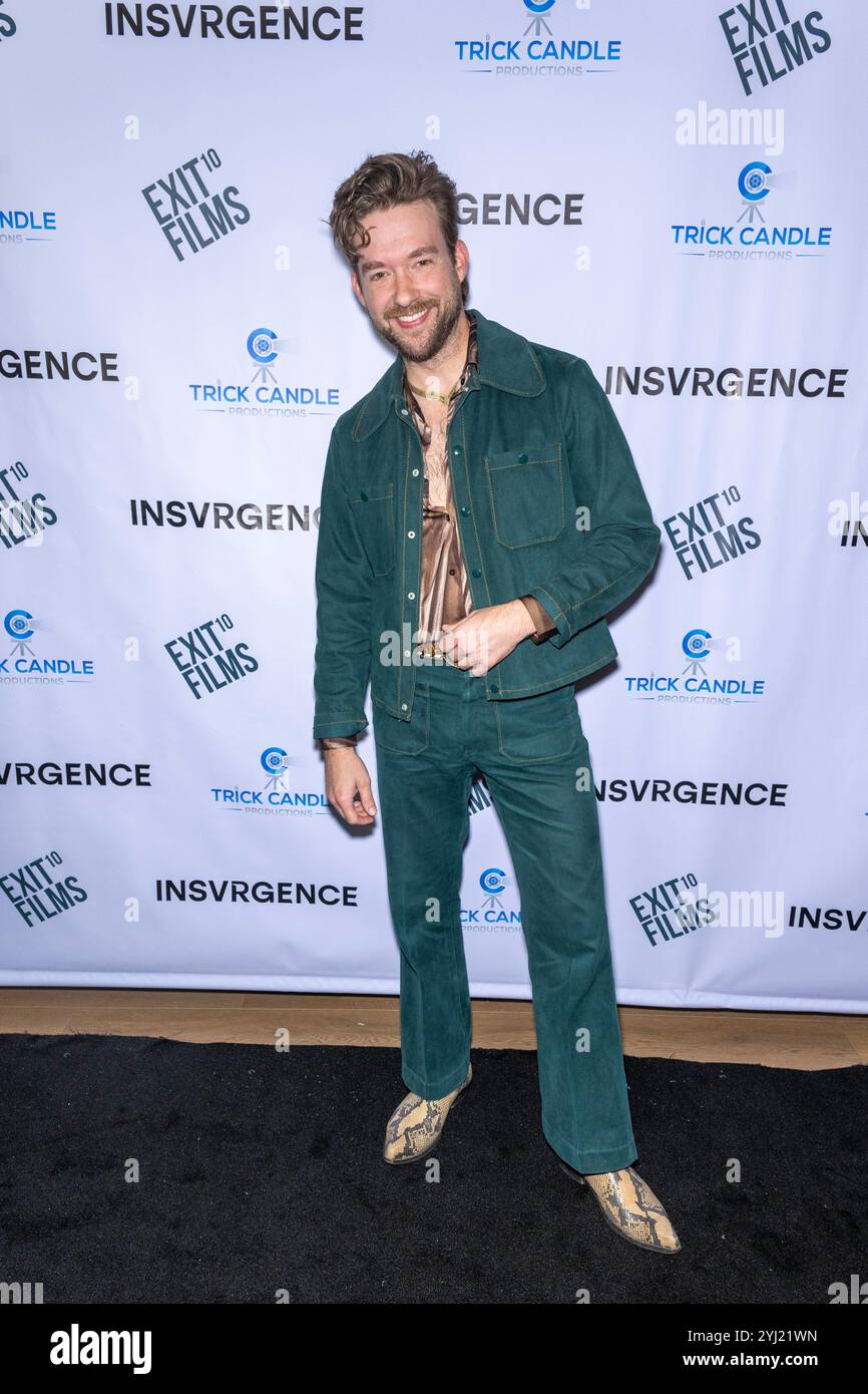 Los Angeles, USA. 12th Nov, 2024. Actor Cael Adcock attends Insurgence ...