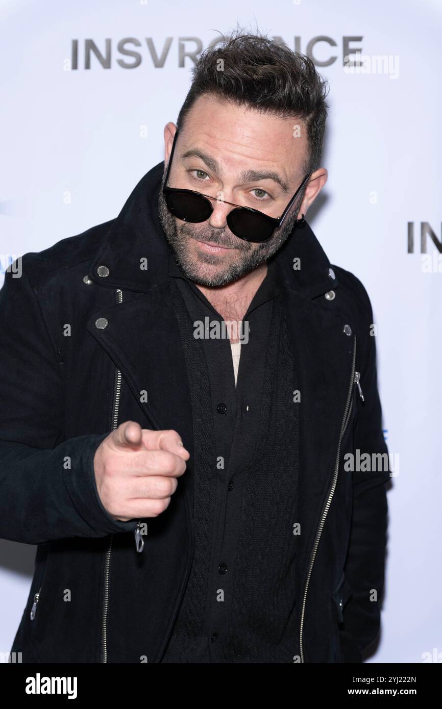 Los Angeles, USA. 12th Nov, 2024. Actor David Josh Lawrence attends ...