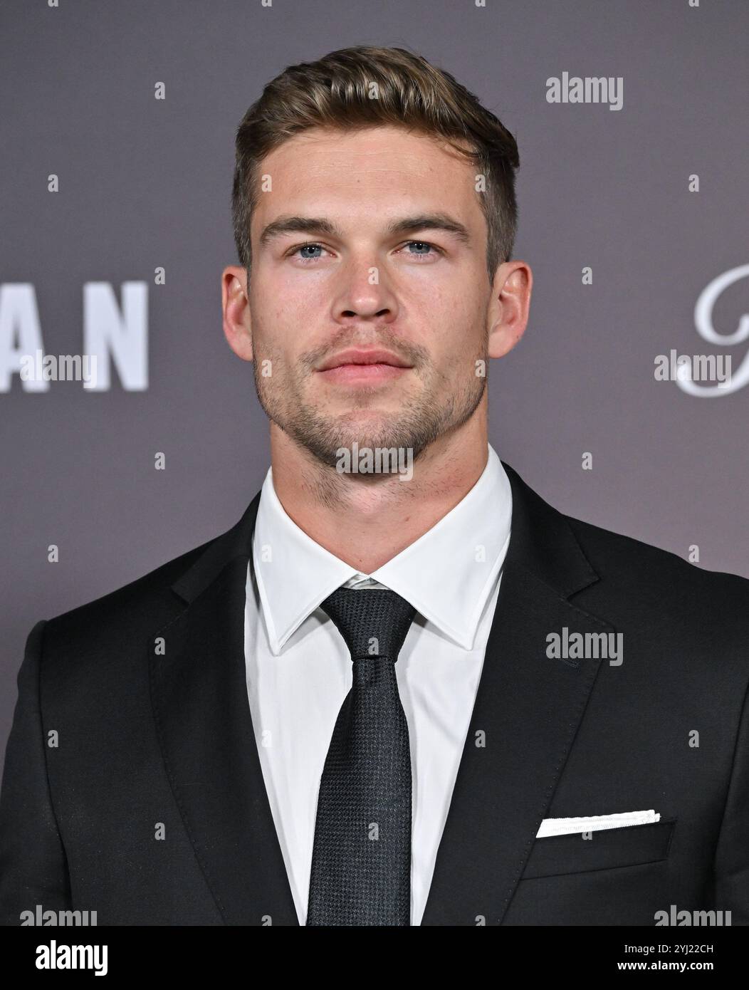 Hollywood, USA. 12th Nov, 2024. Mitchell Slaggert arriving to the Los ...