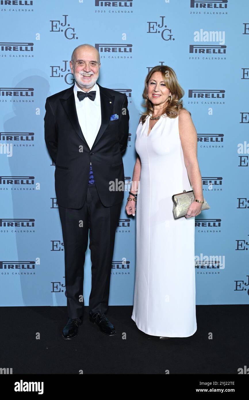 Italy. 12th Nov, 2024. Inigo Lambertini, Maria Grazia Gragnano ...