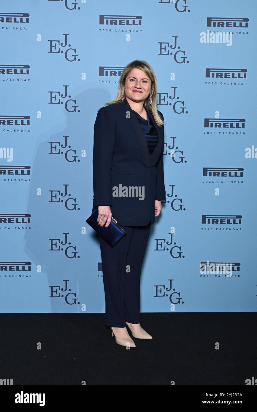 Italy. 12th Nov, 2024. Maria Tripodi Presentation of Pirelli 2025 ...