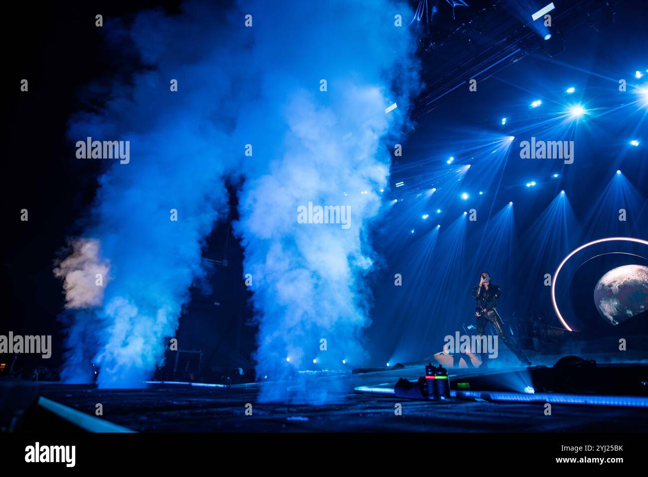 Palapartenope, Naples, Italy, November 12, 2024, Ghali during GHALI ...