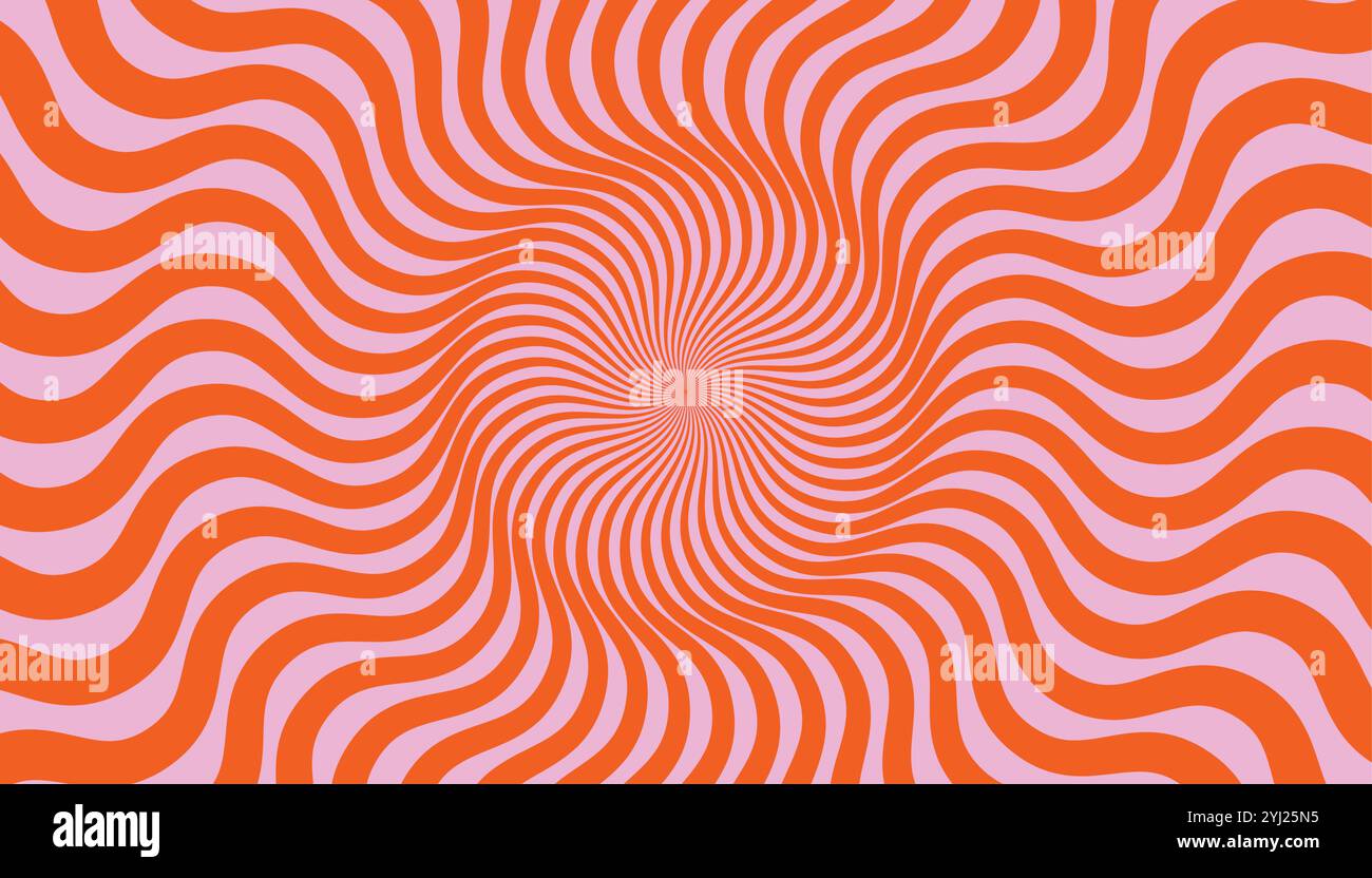 abstract distorted wavy lines surface Radial waves Stock Vector Image ...