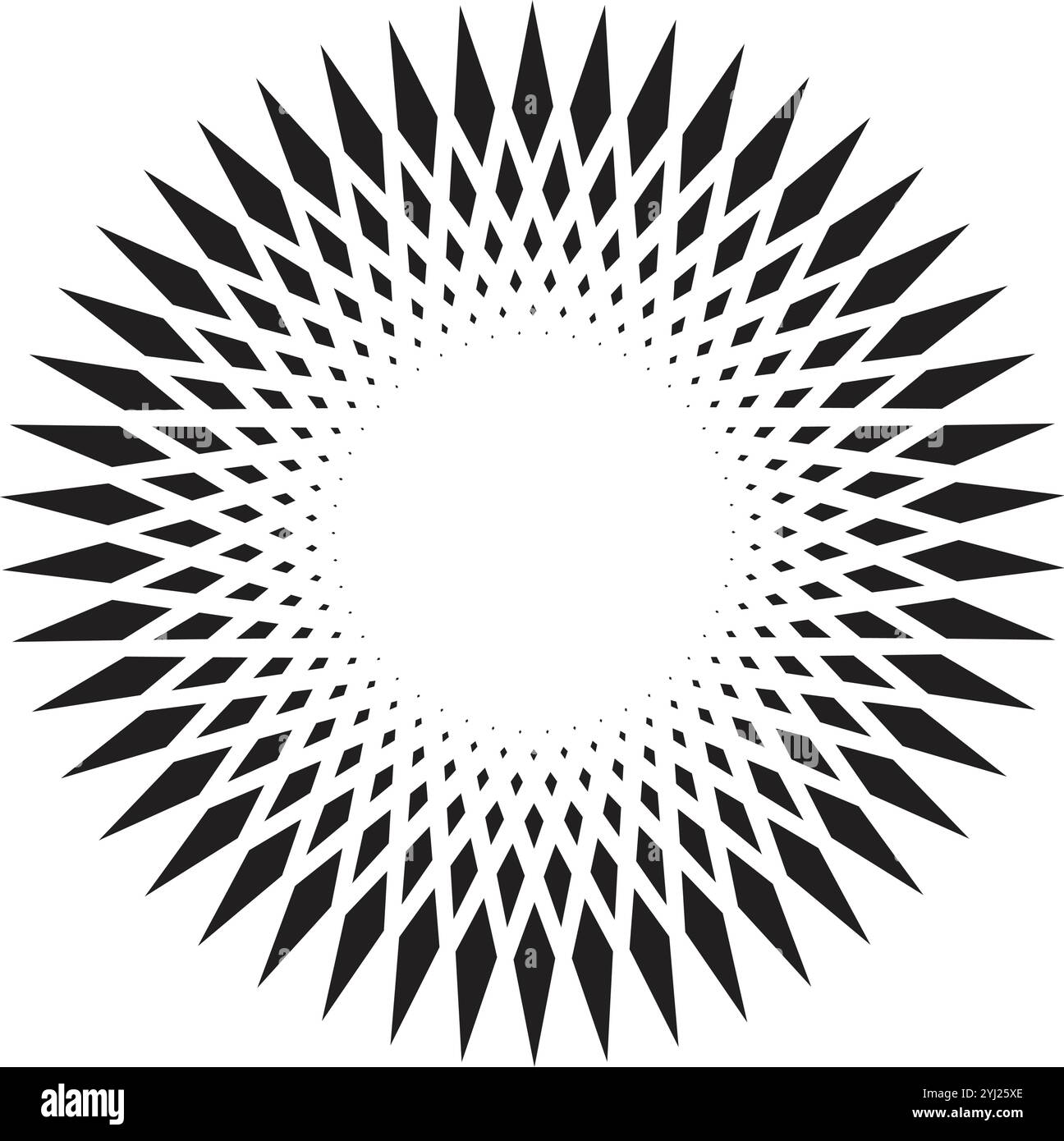 Circle radial circular backdrop Cut Out Stock Images & Pictures - Alamy