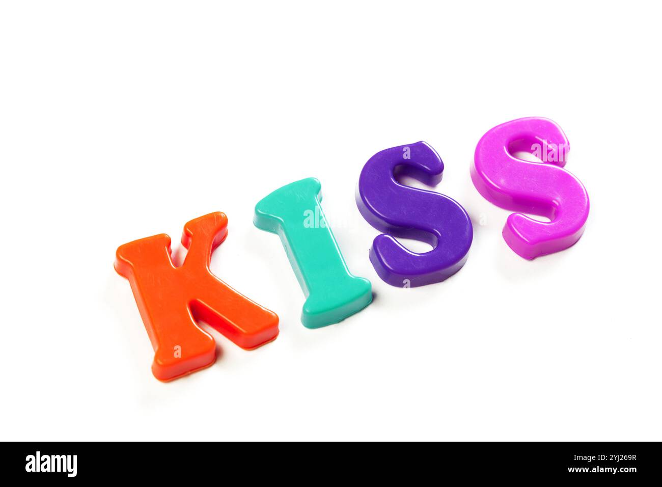 Kiss letters Cut Out Stock Images & Pictures - Alamy