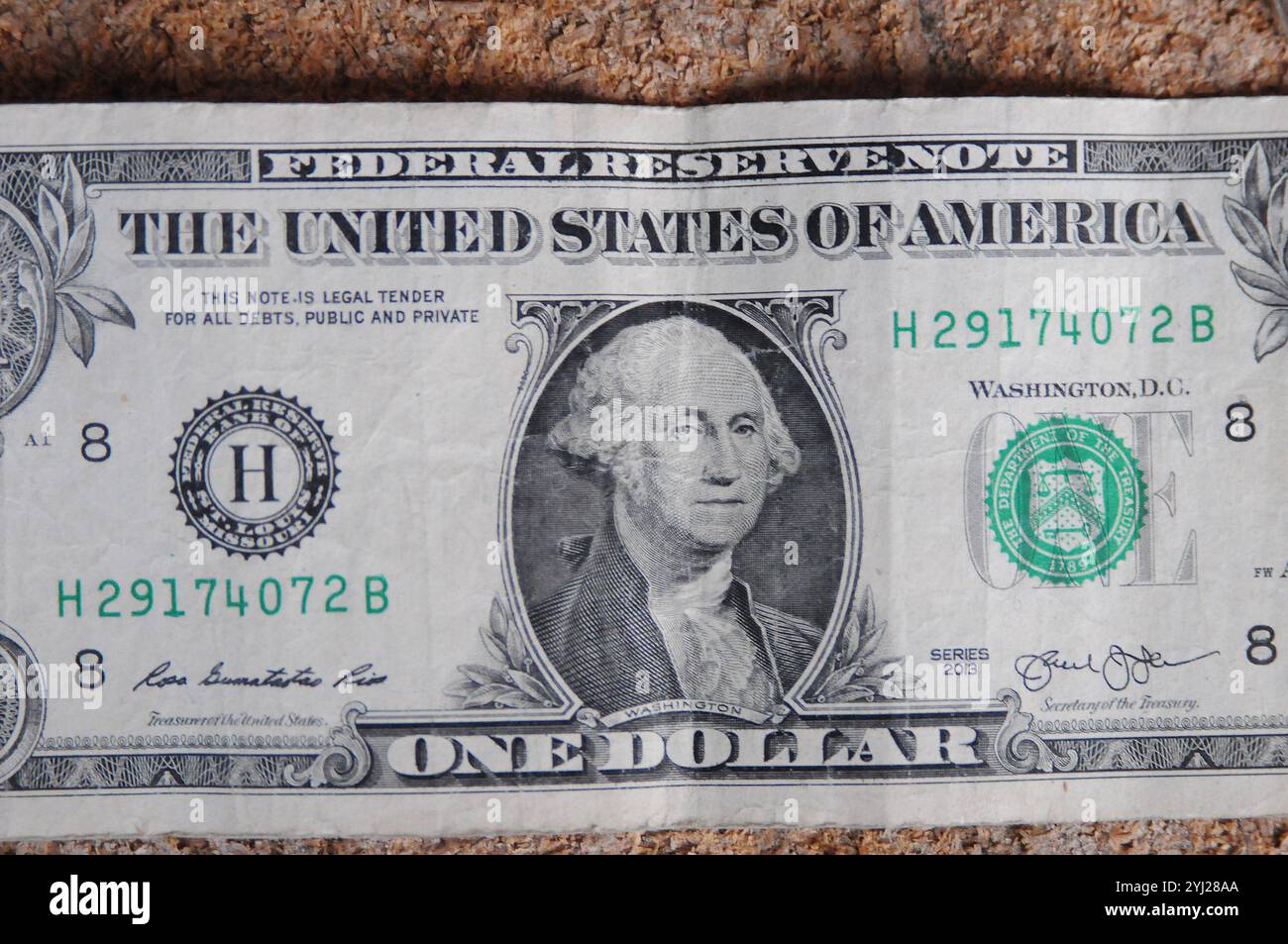 Copenhagen/ Denmark/13 November 2024/USA dollar bills in one dollar ...