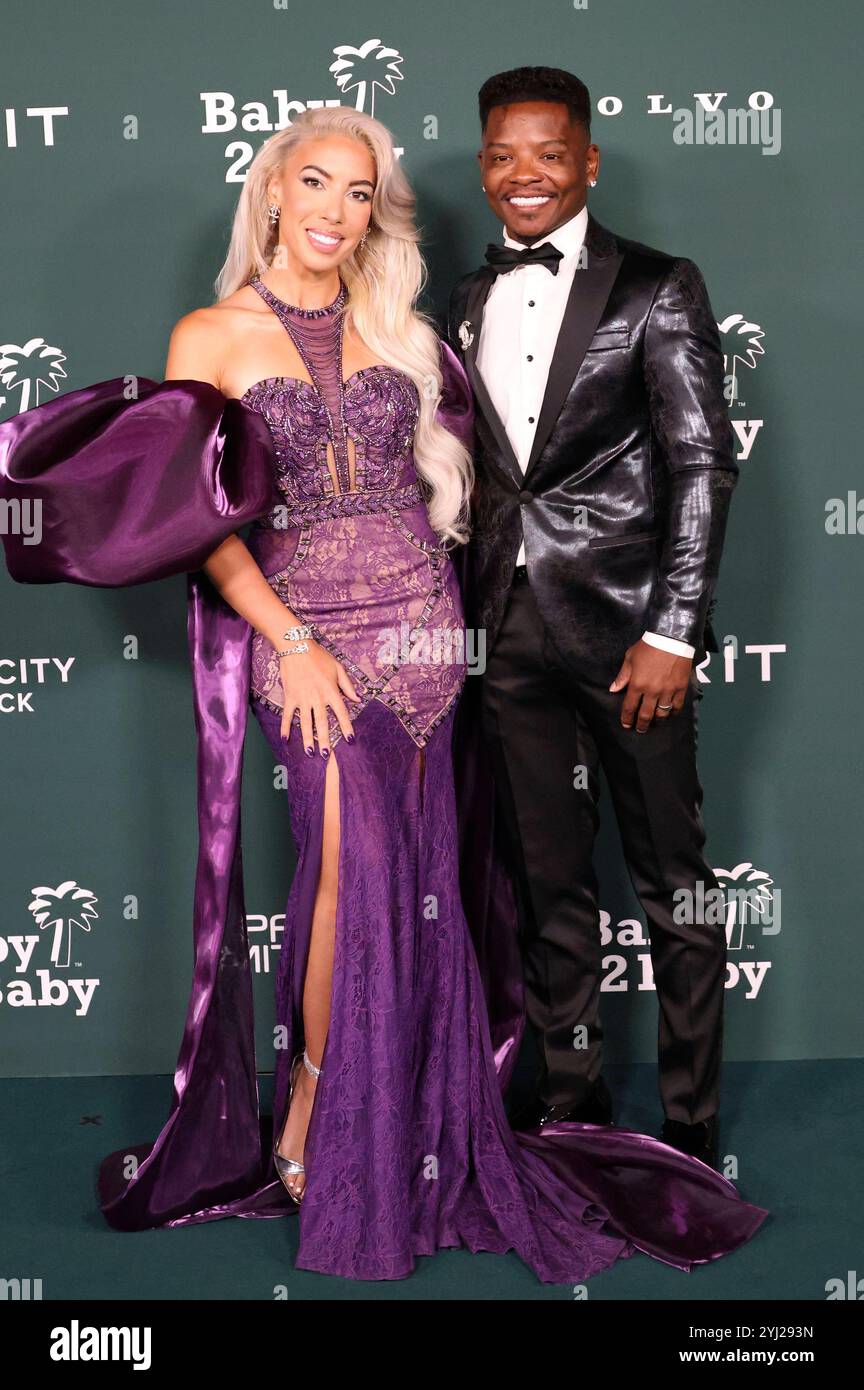 Brooke Hall und Marco Hall bei der Baby2Baby Gala 2024 in Pacific ...