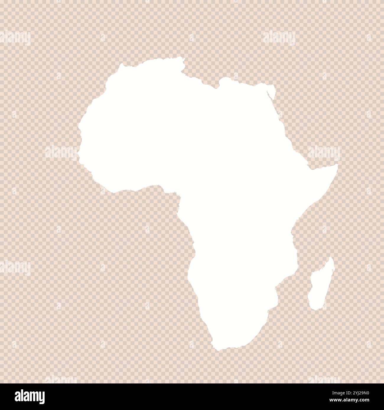 Map of Africa, sign silhouette. World Map Globe. Vector Illustration ...