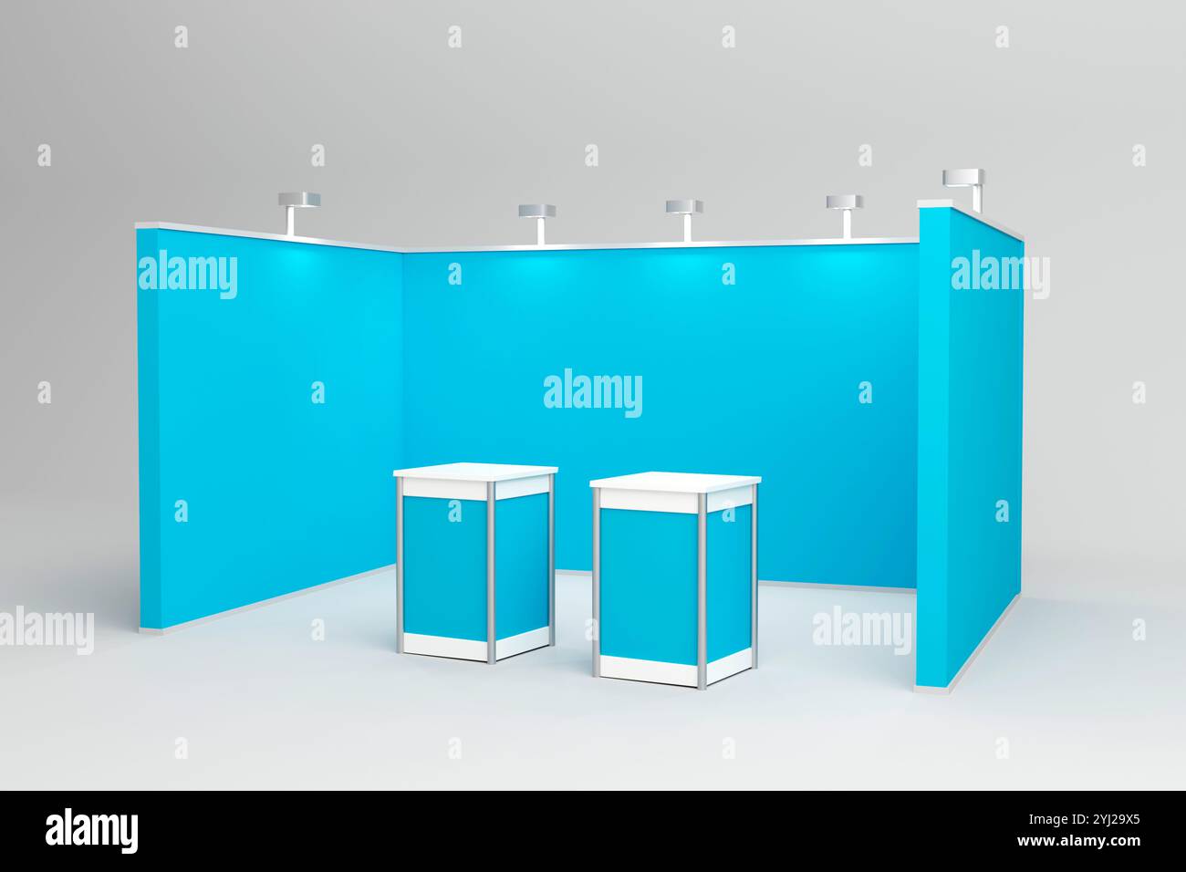 Trade show booth overhead hi-res stock photography and images - Alamy