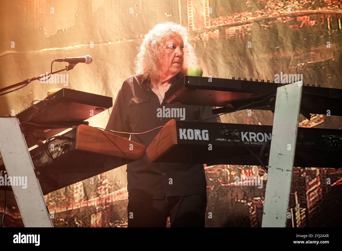 Oslo, Norway. 12th Nov, 2024. The Canadian rock band Saga performs a ...