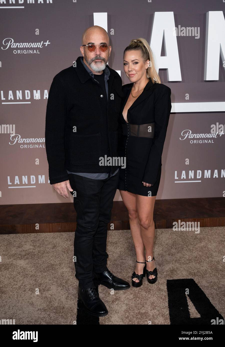 Los Angeles, USA. 12th Nov, 2024. LOS ANGELES, CA. November 12, 2024: Michael Friedman & Julia ...