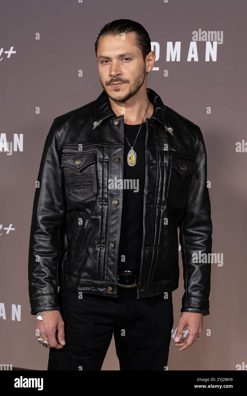 Los Angeles, USA. 12th Nov, 2024. Alex Meraz attends the arrivals of ...